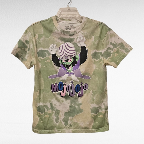 Cartoon Network | Tops | The Powerpuff Gilrs Mojojojo Green Tie Dye Shirt | Poshmark